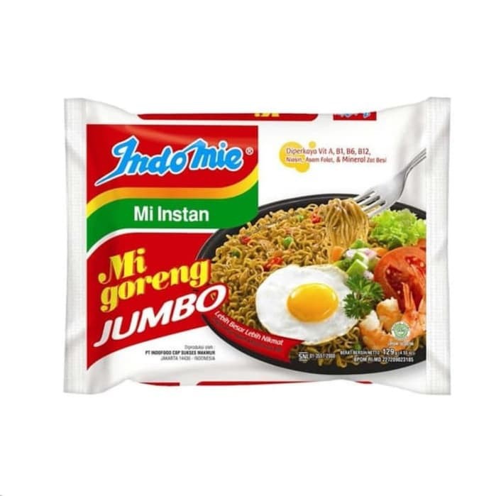 Jual INDOMIE mie goreng jumbo 129g | Shopee Indonesia