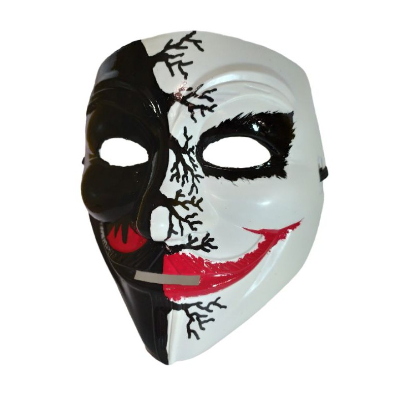 Jual TOPENG ANONYMOUS TOPENG HACKER VENDETTA MASK CUSTOM "JOKER - AKAR ...
