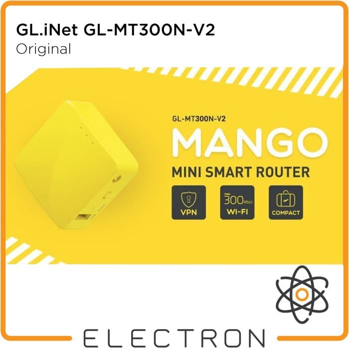Jual Penawaranspesial GL.iNet GL-MT300N-V2 Portable Mini Wireless ...
