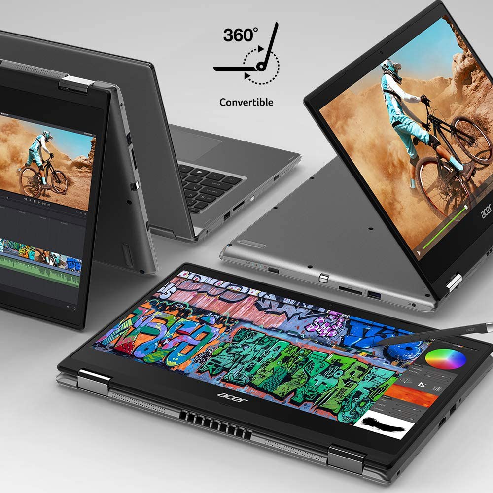 Jual Acer Spin 3 SP314 2in1 Touch i5 8265 8GB 1TB W10+OHS 14.0FHD Pen ...