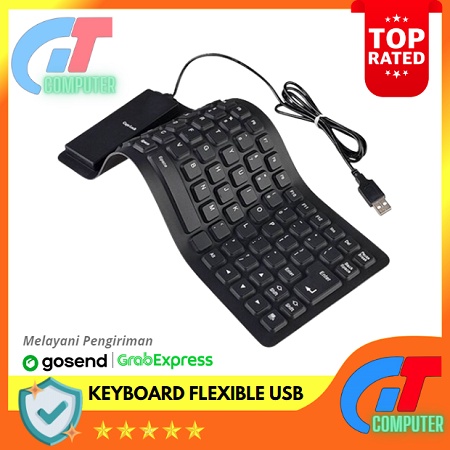 Jual keyboard flexible usb | Shopee Indonesia