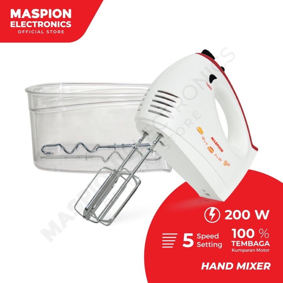 Jual Maspion Hand Mixer MT1193BB | Shopee Indonesia