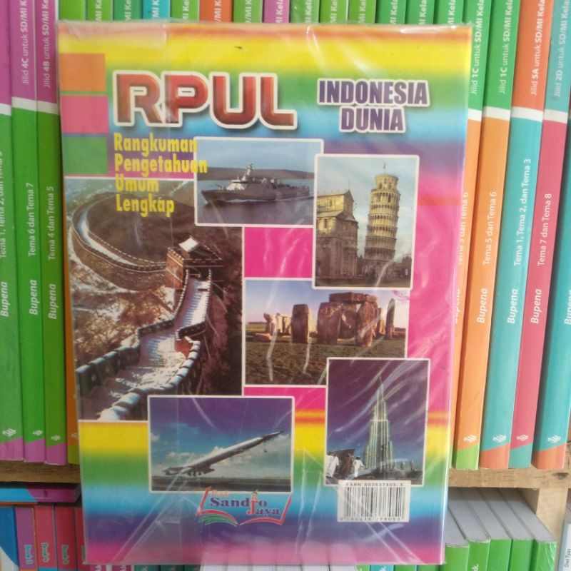 Jual BUKU RPUL ( RANGKUMAN PENGETAHUAN UMUM LENGKAP ) untuk SD,SMP,SMU ...