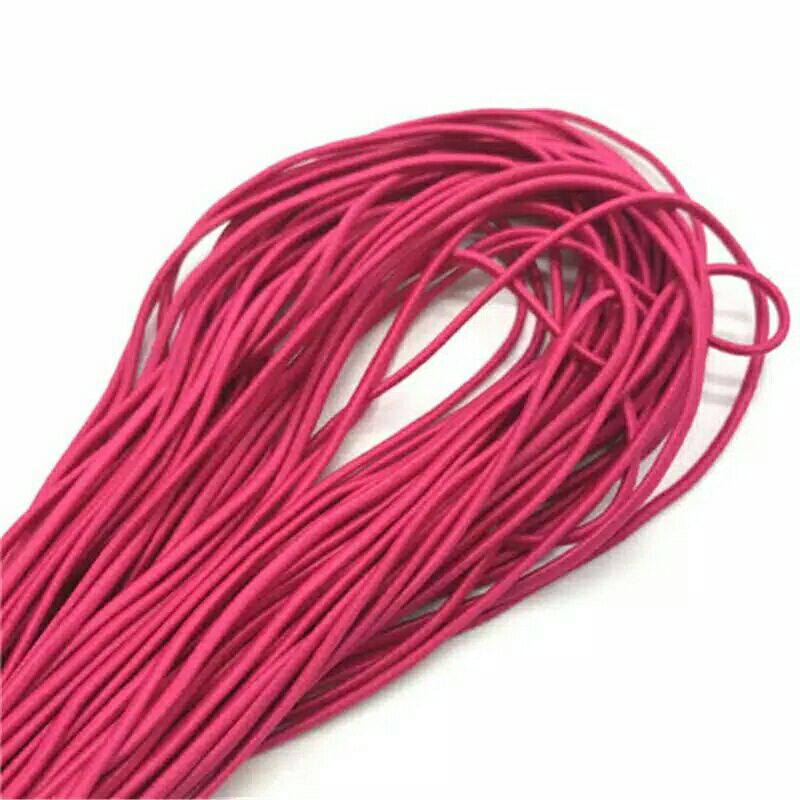 Jual Tali string karet elastis bulat 3mm | Shopee Indonesia