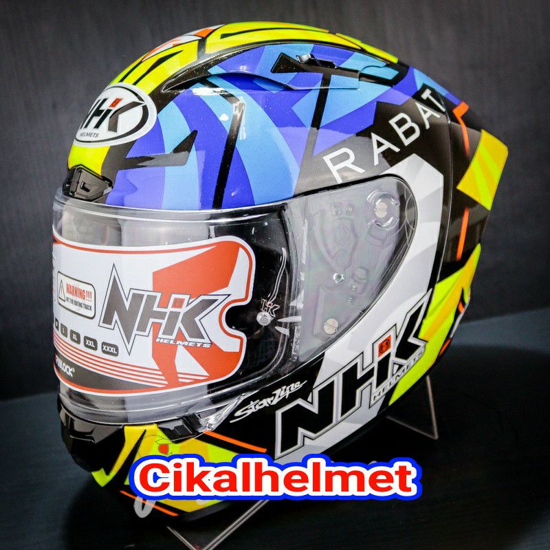 Jual NHK HELM GP R TECH TITO RABAT REPLICA GP EDITION NHK GPR TECH ...