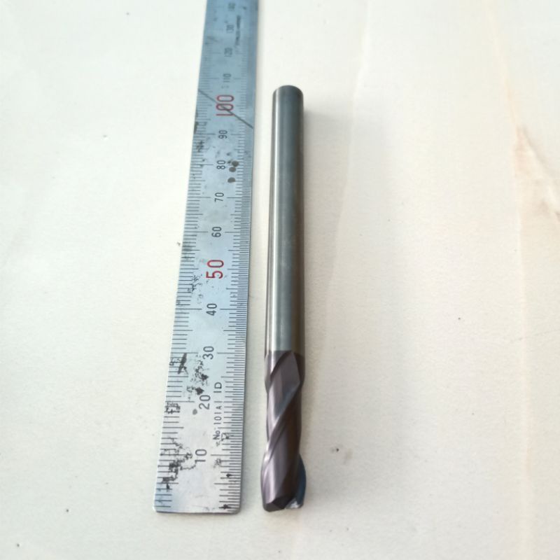 Jual Endmill carbide 8mm 2Flute endmill carbide 8 mm second mulus ...