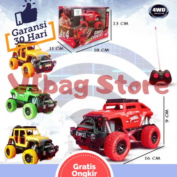 Jual Mobil Remote Control JEEP Mainan Anak Mobil Mobilan Murah RDR1025 ...