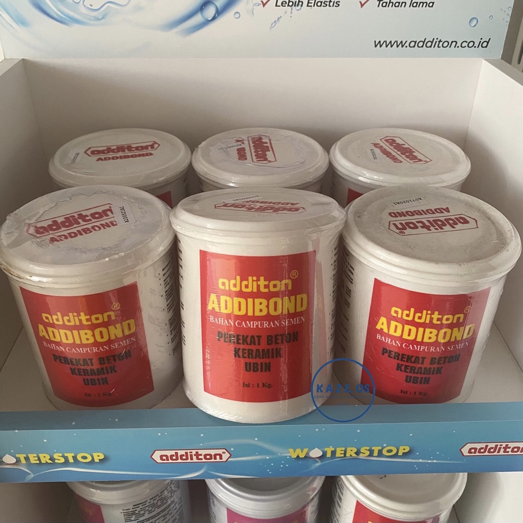 Jual ASLI 100% ADDIBOND 1KG / 1 KG BAHAN CAMPURAN SEMEN KERAMIK UBIN ...
