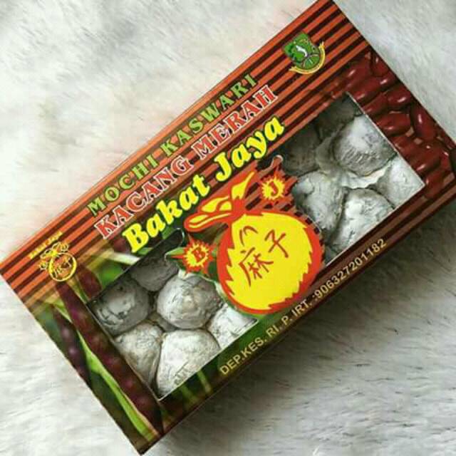 Jual Mochi kaswari bakat jaya rasa kacang merah | Shopee Indonesia