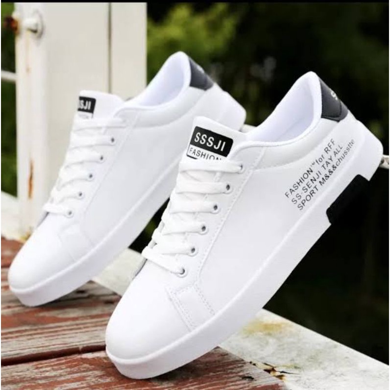 Jual Sepatu sneakers pria wanita fashion ss senji import korea | Shopee ...
