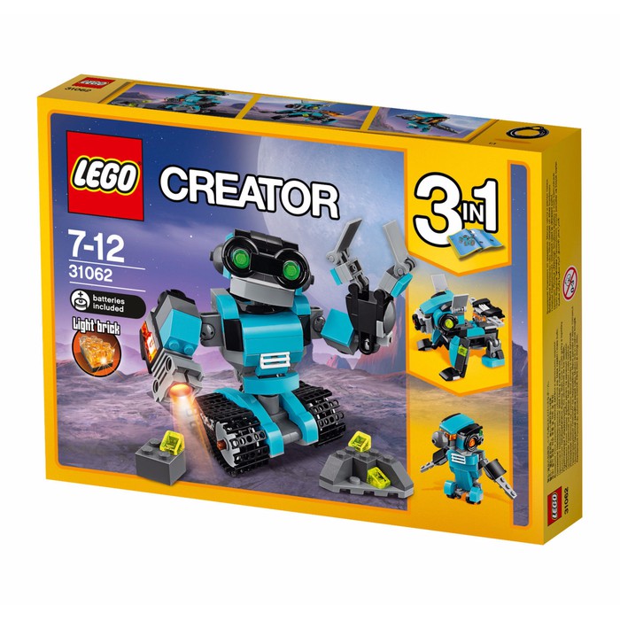 Jual ROBOT... LEGO Creator 3in1 31062 Robo Explorer Toy Robot Wall E ...