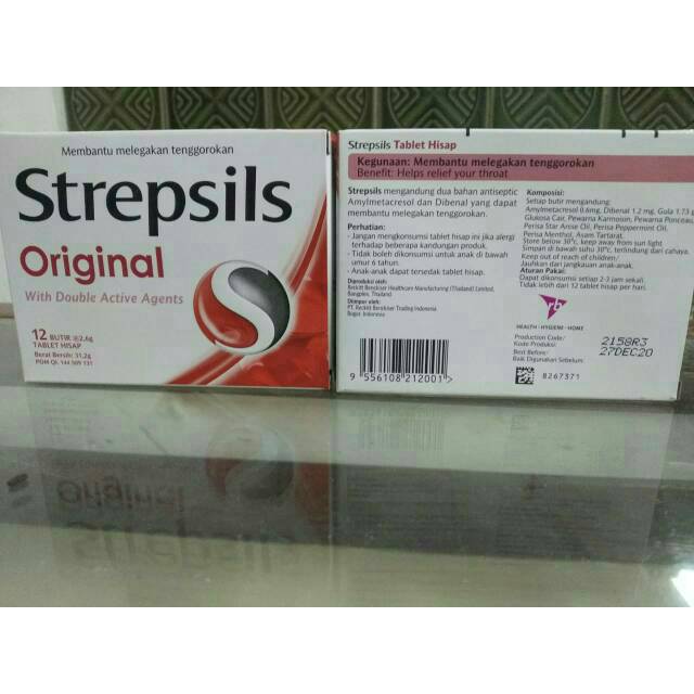 Jual Strepsils Permen untuk Tenggorokan 3 Varian Rasa | Shopee Indonesia