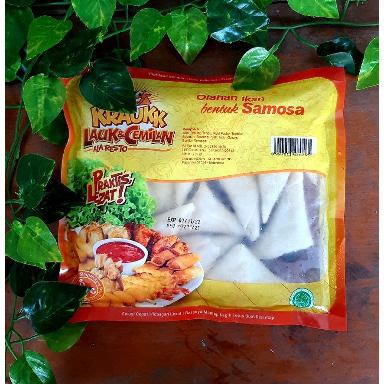 Jual Kraukk Samosa seafood 250g | Shopee Indonesia