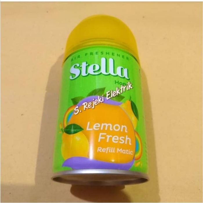 Jual Unik Stella Naturals Refill Matic Air Fresher - Lemon, JATIM ...