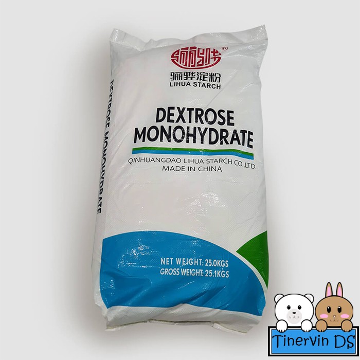 Jual Dextrose Monohydrate - LIHUA - FOOD GRADE Kemasan 1 kg | Shopee ...