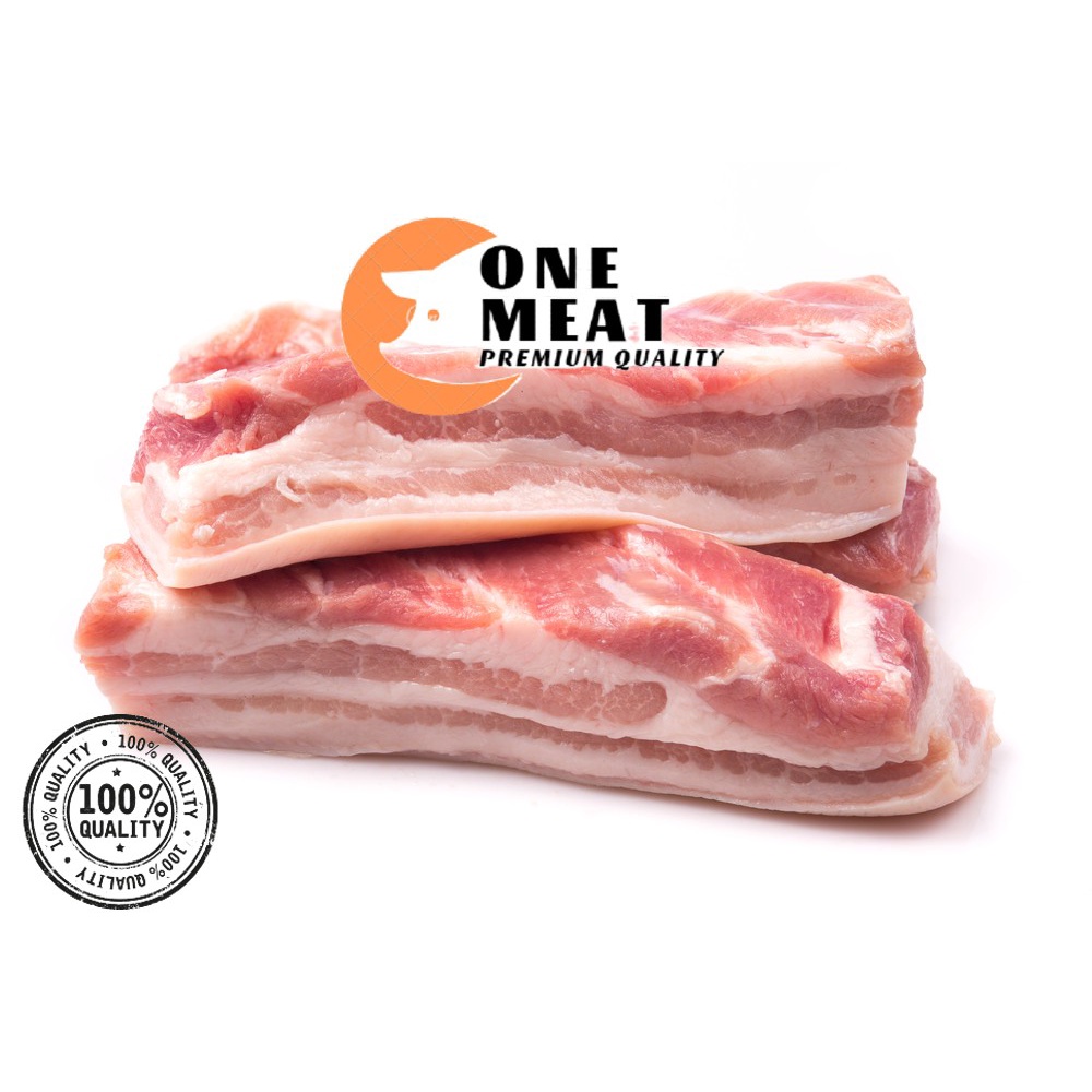 Jual Samcan Babi / Pork Belly pack 1kg | Shopee Indonesia