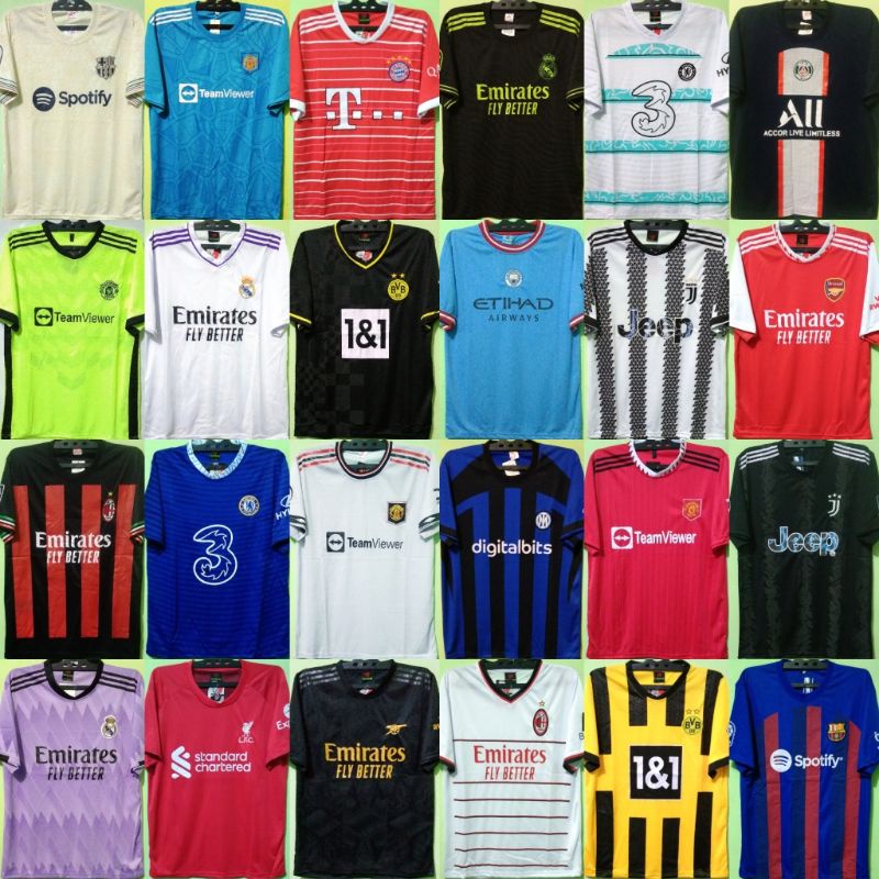 Jual Jersey Lokal klub Eropa musim 22/23 | Shopee Indonesia