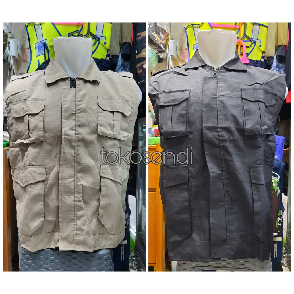 Jual Rompi kain Relawan | Rompi mancing | Rompi ripstop | Rompi Outdoor ...