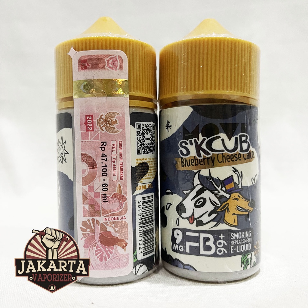 Jual SKCUB FB 99+ BLUEBERRY CHEESECAKE 60ML 3MG 6MG 9MG BY MOVI ...