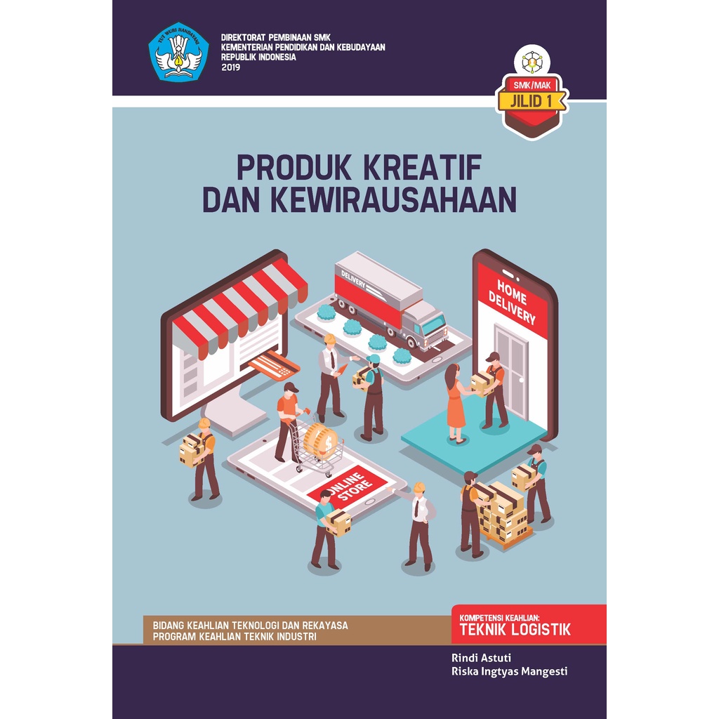 Jual BUKU Produk Kreatif dan Kewirausahaan - jilid 1 | Shopee Indonesia