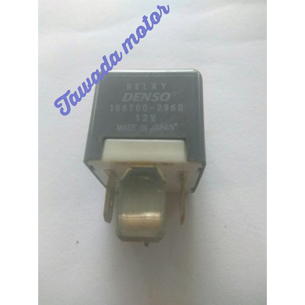Jual RELAY PUSAT AVANZA MERK DENSO 156700-2960 12V | Shopee Indonesia