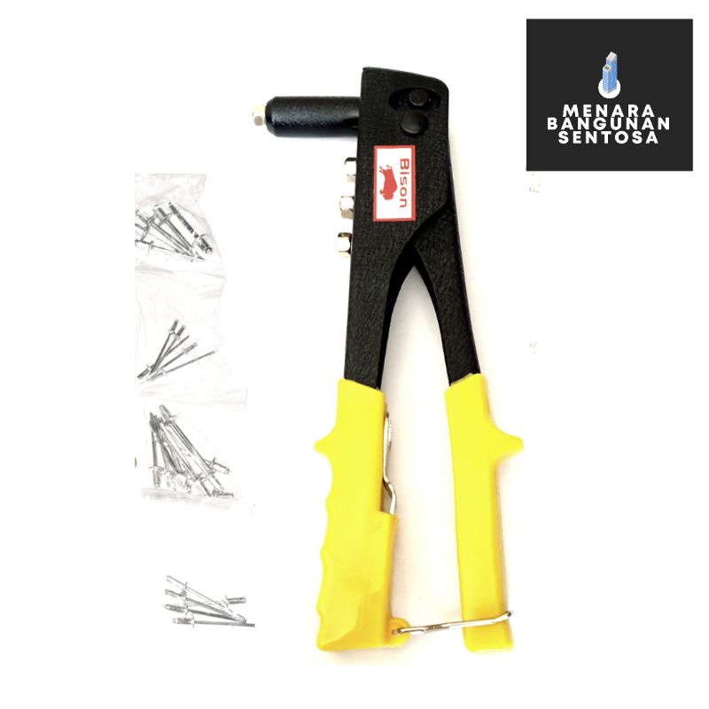 Jual Tang Rivet Bison 9" Inch - Tembakan Paku Hand Riveter Ripet ...