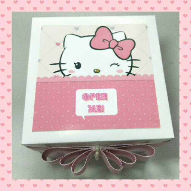Jual Explosion box,exploding box, explosion box hello kitty ,kado unik ...