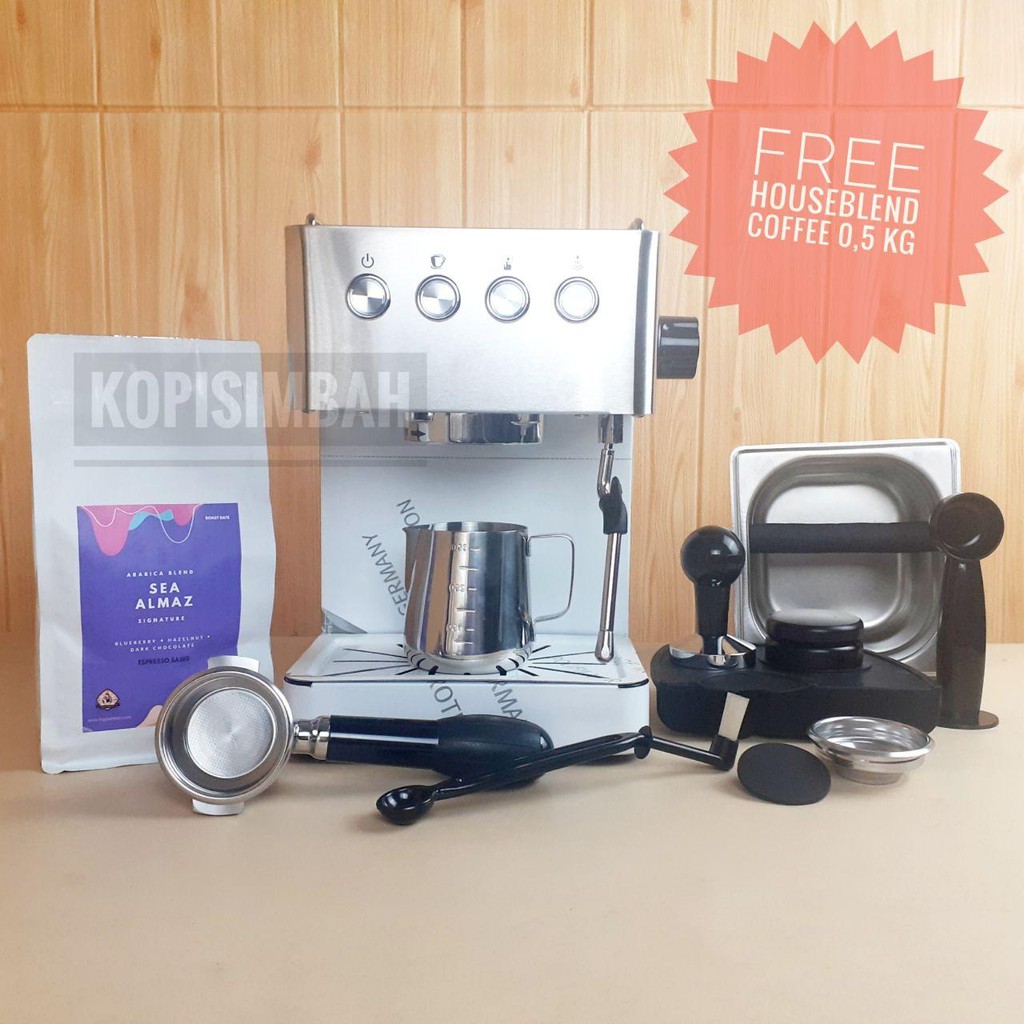 Jual Espresso Machine Gustino 688 Coffee Espreso Mesin Kopi PRESSO ...