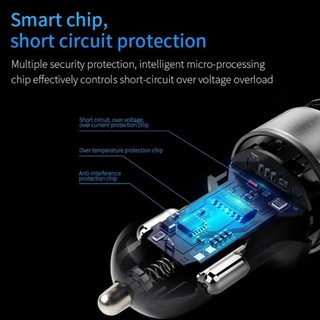 Jual Car Charger Colokan Charger Mobil 2 Ports 3.1A 12V-24V Output ...