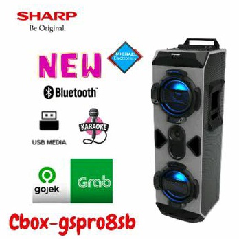 Jual Sharp Speaker Active CBOX-GSPRO8SB | Shopee Indonesia