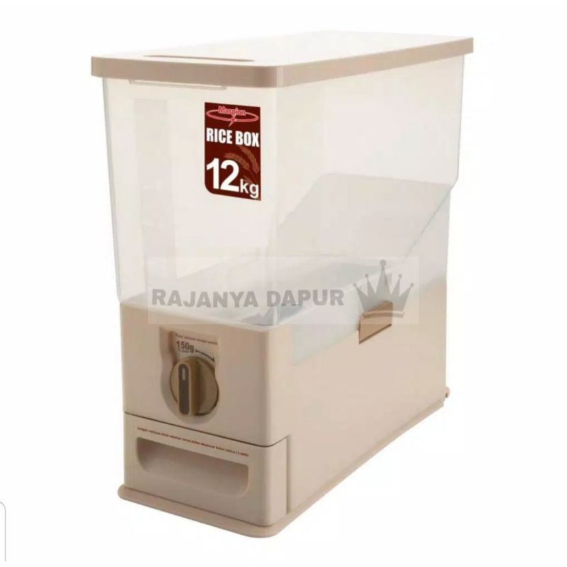 Jual Maspion Rice Box MRD/EX - 12 kg - tempat penyimpanan beras maspion ...