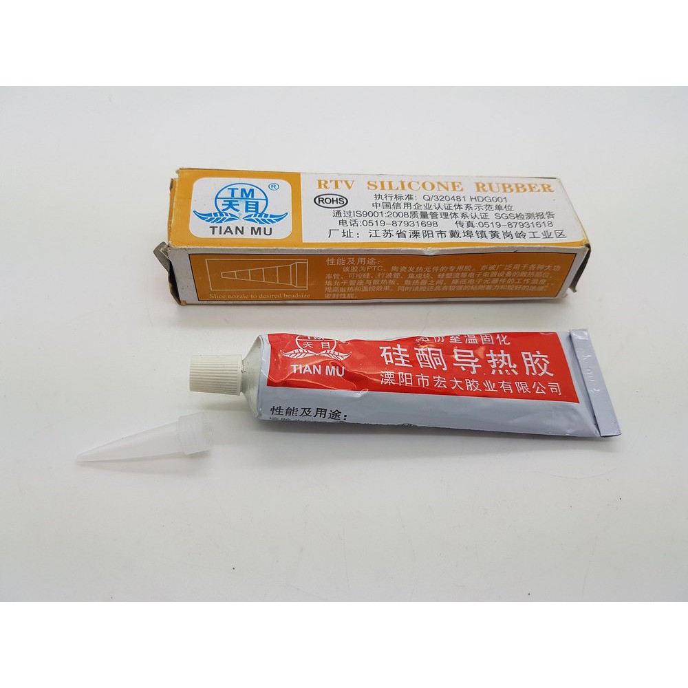 Jual RTV Silicone Rubber Tube Silicon Grease with Lem | Shopee Indonesia