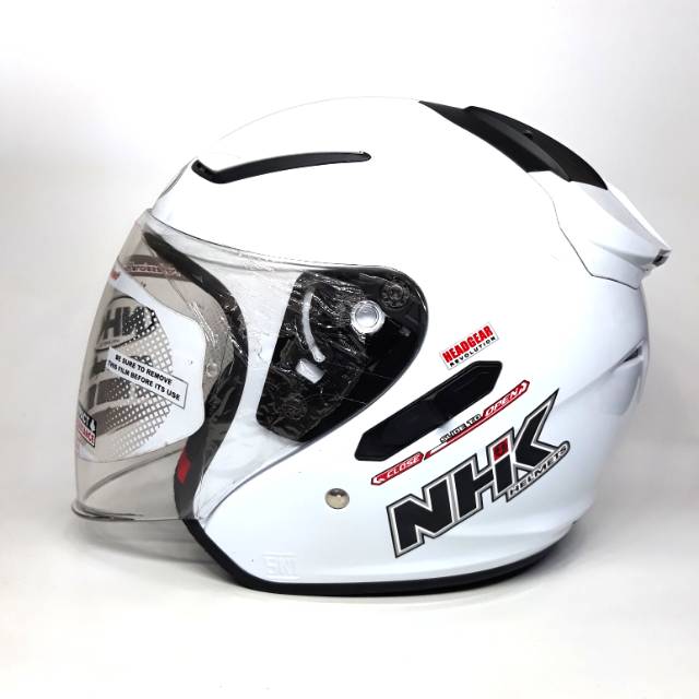 Jual Helm NHK R1 Putih | Shopee Indonesia