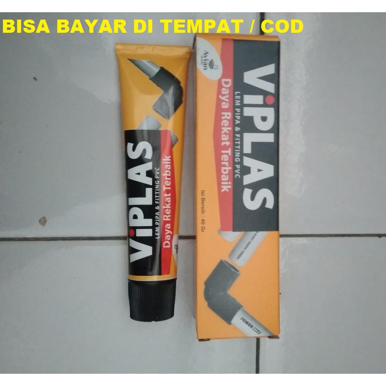 Jual LEM PIPA PARALON PVC VIPLAS / LEM PEREKAT PIPA | Shopee Indonesia