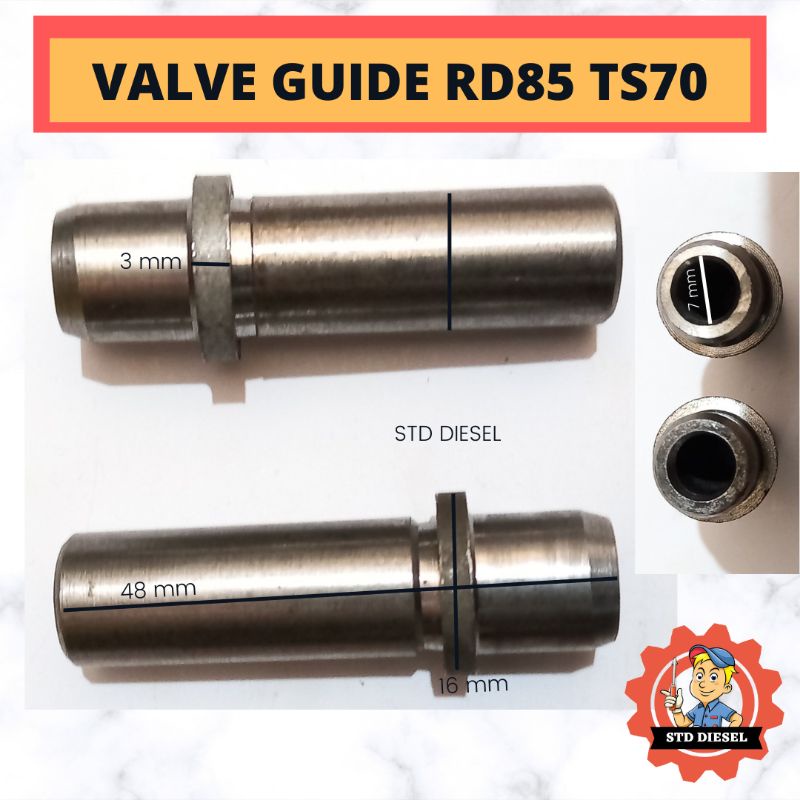 Jual BUSH KLEP VALVE GUIDE BOS KELEP KUBOTA RD75 RD85 YANMAR TS70 TF75 ...