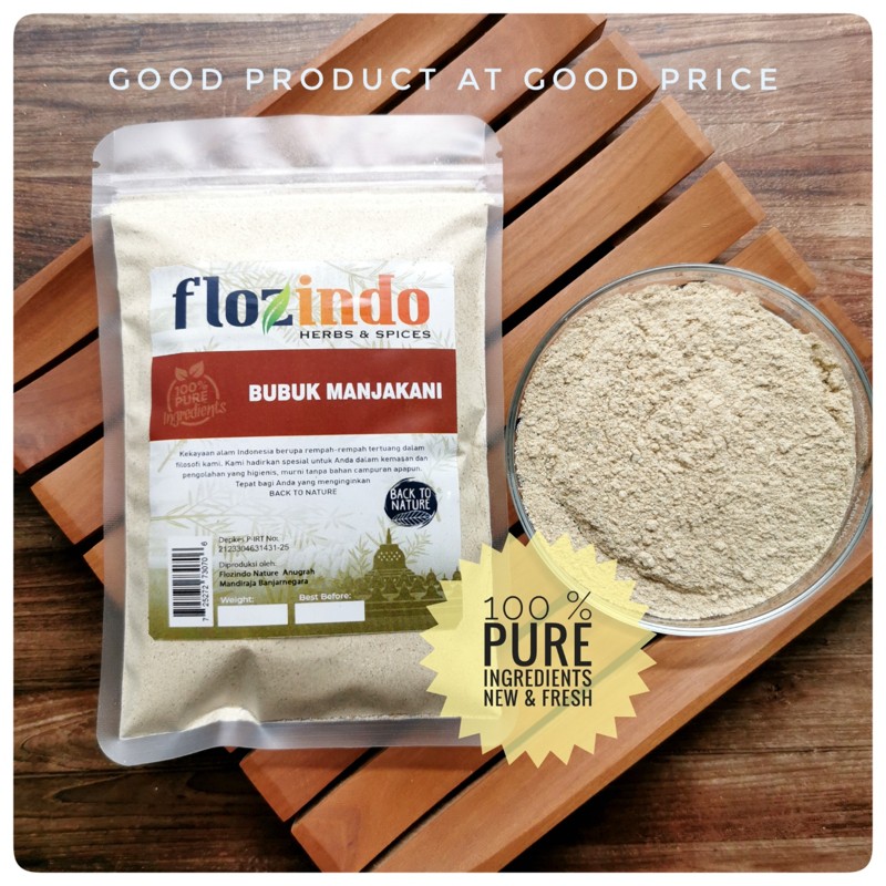 Jual Flozindo Manjakani Bubuk Premium Pure Oak Galls Powder | Shopee ...