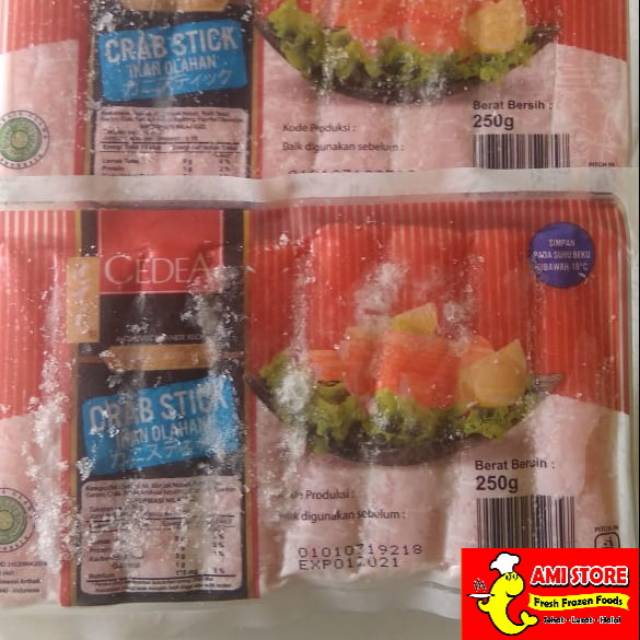 Jual Olahan Ikan Cedea Crab Stick 250gr | Shopee Indonesia