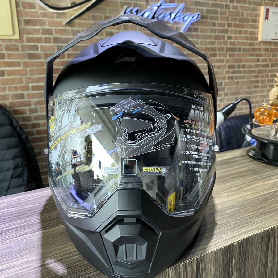 Jual Scorpion Adx 1 Black matte | Shopee Indonesia