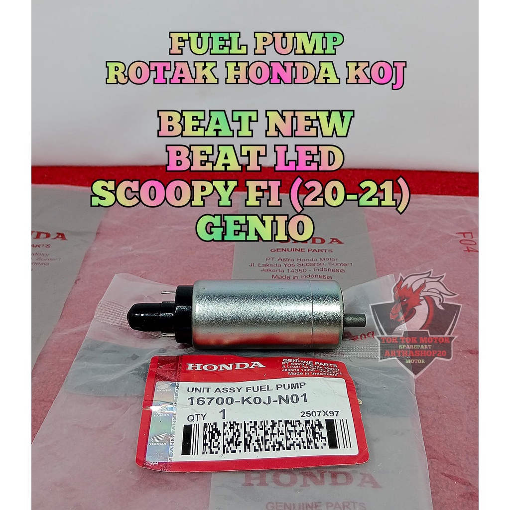 Jual ROTAK FUEL PUMP KUALITAS ASLI ORIGINAL AHM HONDA BEAT NEW , BEAT ...