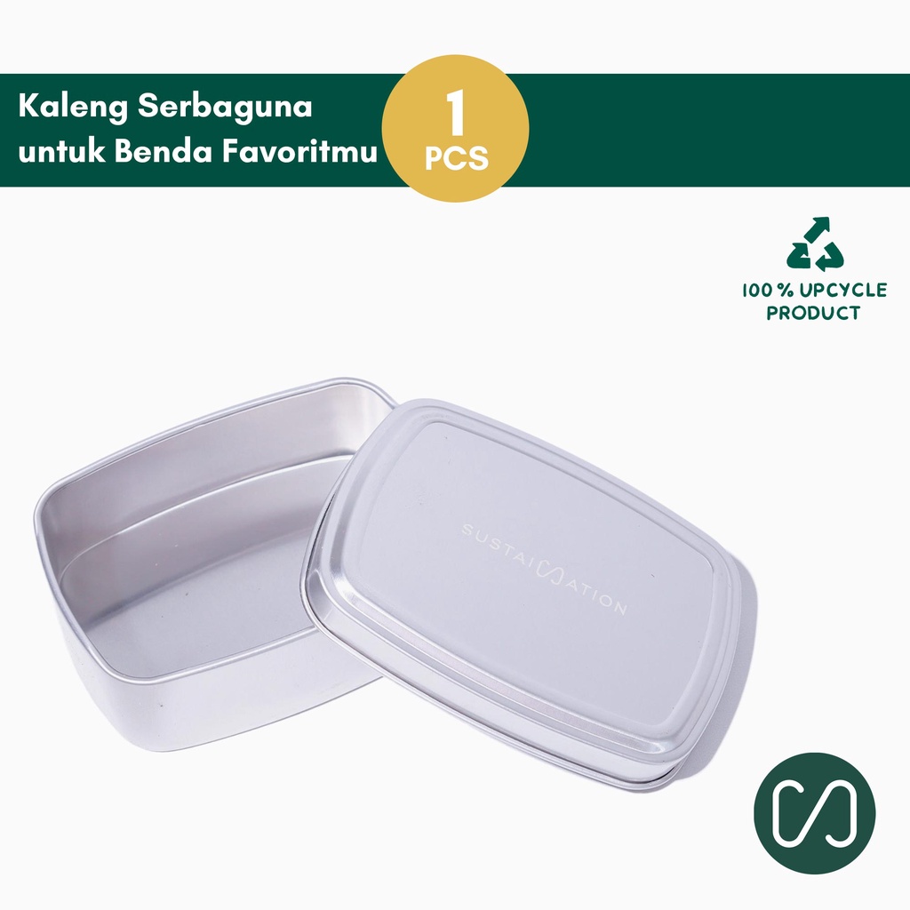 Jual Sustaination Tin Can - Kaleng Alumunium Serbaguna Kotak Batu Tawas ...