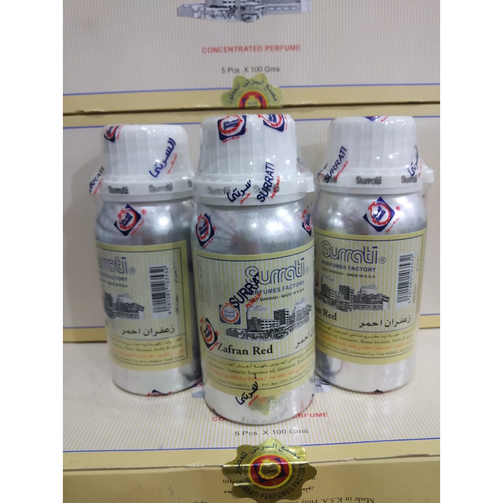 Jual ZAFRAN RED By Surrati. Zafaron Merah. Kemasan Segel 100 Gram Asli ...
