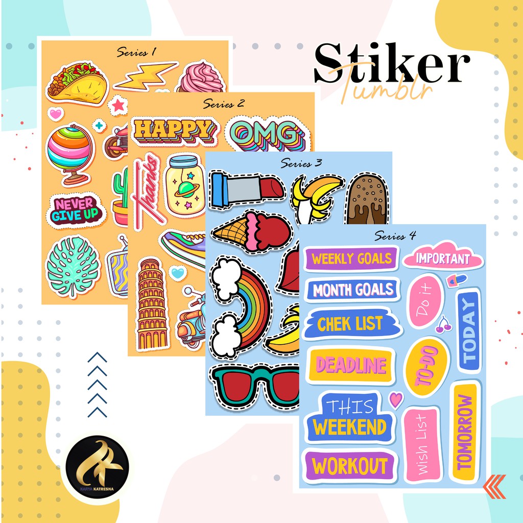 Jual Stiker Tumblr Aesthetic | Shopee Indonesia