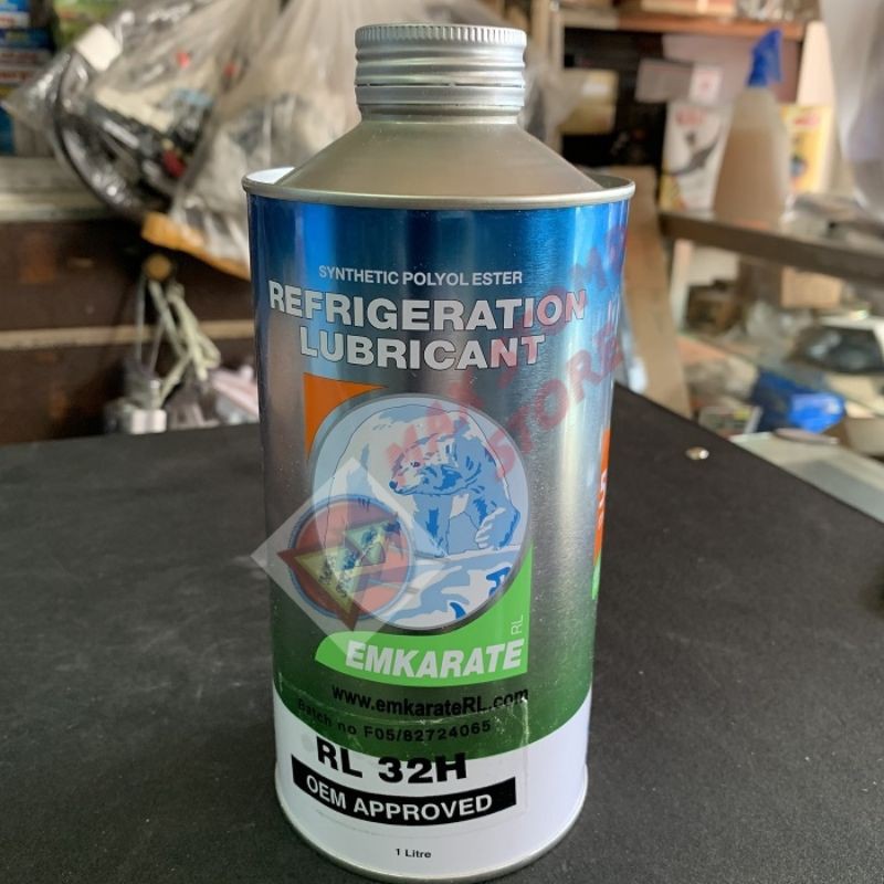 Jual Oli Kompresor Pelumas Kompresor AC Emkarate RL 32H Oli kulkas AC ...
