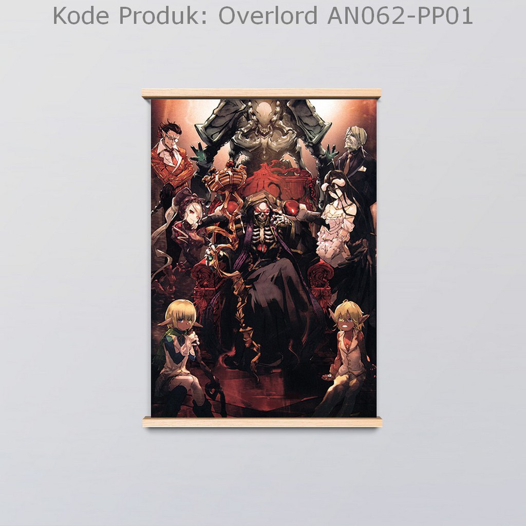 Jual Poster Dinding Anime Overlord A3,A2,A1 Jumbo AN062PP01 YOTAKUSHOP ...