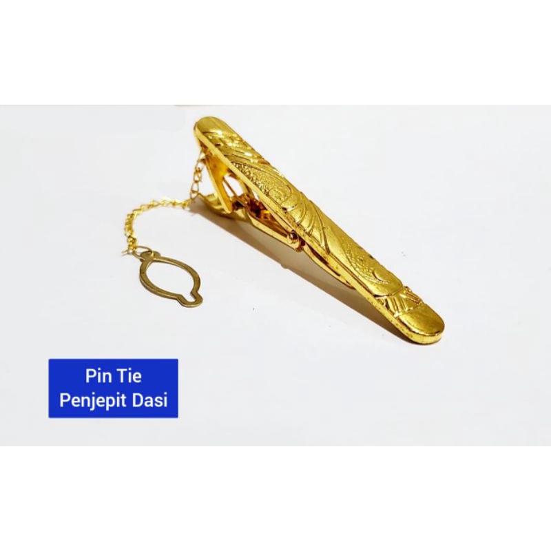 Jual Pin Tie / Penjepit Dasi Batik Gold Import | Shopee Indonesia