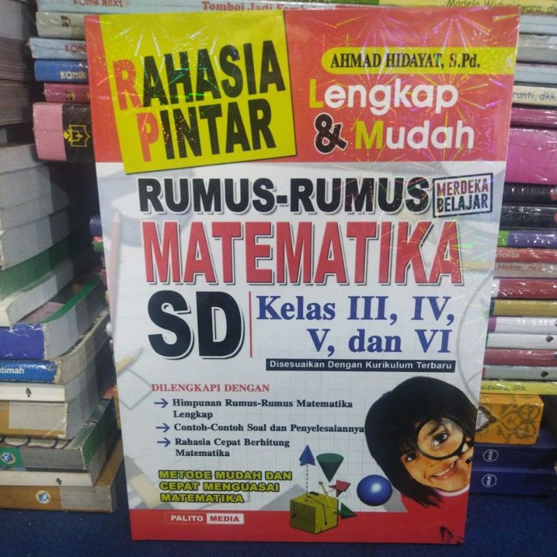 Jual Rumus-rumus Matematika SD Kelas 3,4,5,dan 6 | Shopee Indonesia