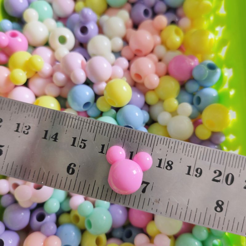 Jual Mote mickey pastel per 25Gr | Shopee Indonesia