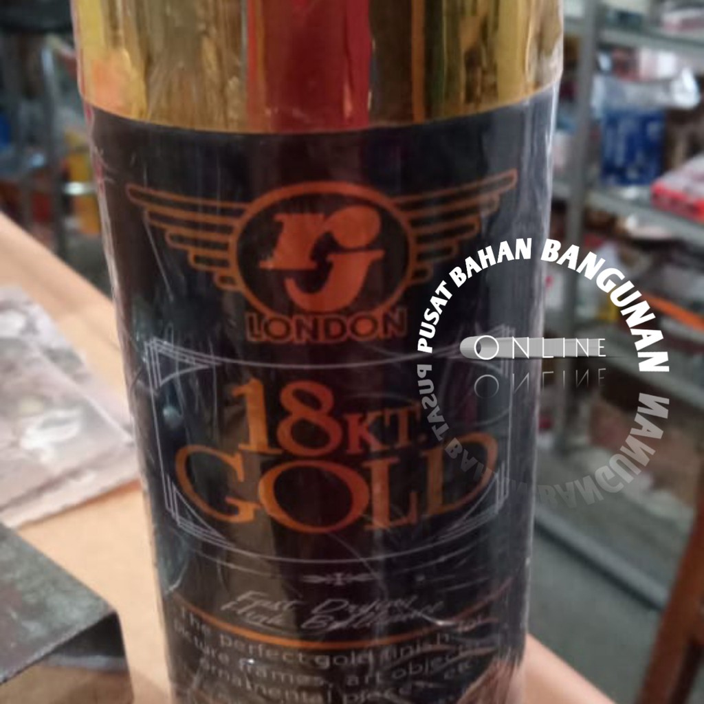 Jual Rj London Gold 150cc, cat semprot Gold, spray, pylox, pilox ...
