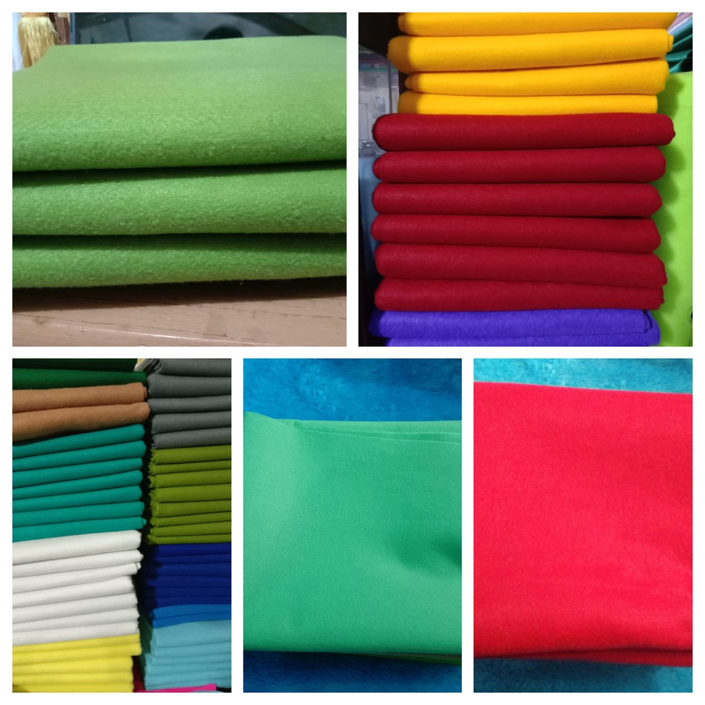 Jual 10 lembar Paket Kain Flanel 50 x 45-kain flanel potongan-kain ...