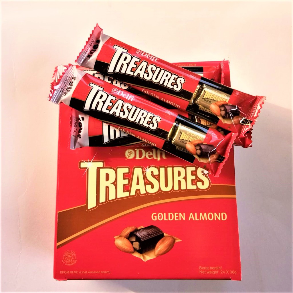 Jual Delfi Treasures Golden Almond (Box) | Shopee Indonesia